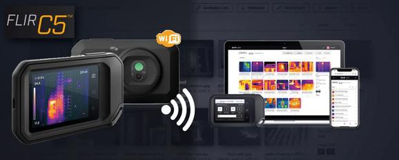 Industrial pocket-sized IR camera with Cloud connectivity | TELEDYNE FLIR