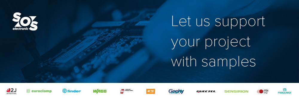 SOS electronic le proporciona muestras gratuitas para su proyecto