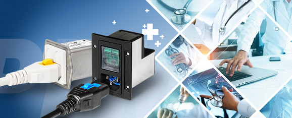 Medical Power Entry Modules with Filter by Schurter | SCHURTER