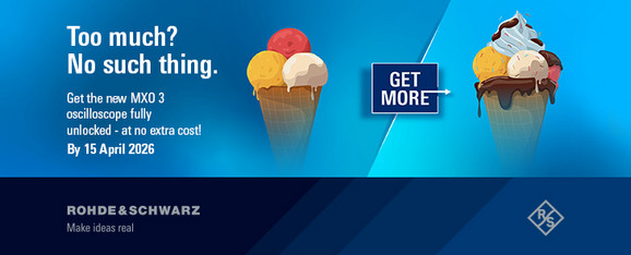 Rohde&Schwarz MXO 3 Deal: Get the MXO 3 oscilloscope fully unlocked ...